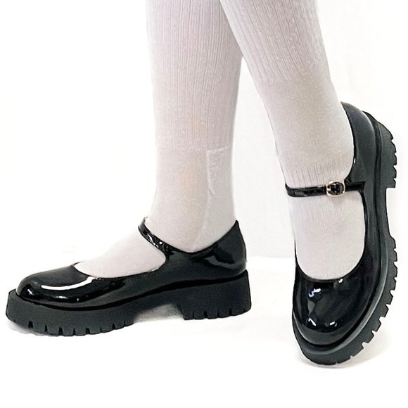 Shoes | New Black Patent Mary Jane School Girl Ballet Flats | Poshmark